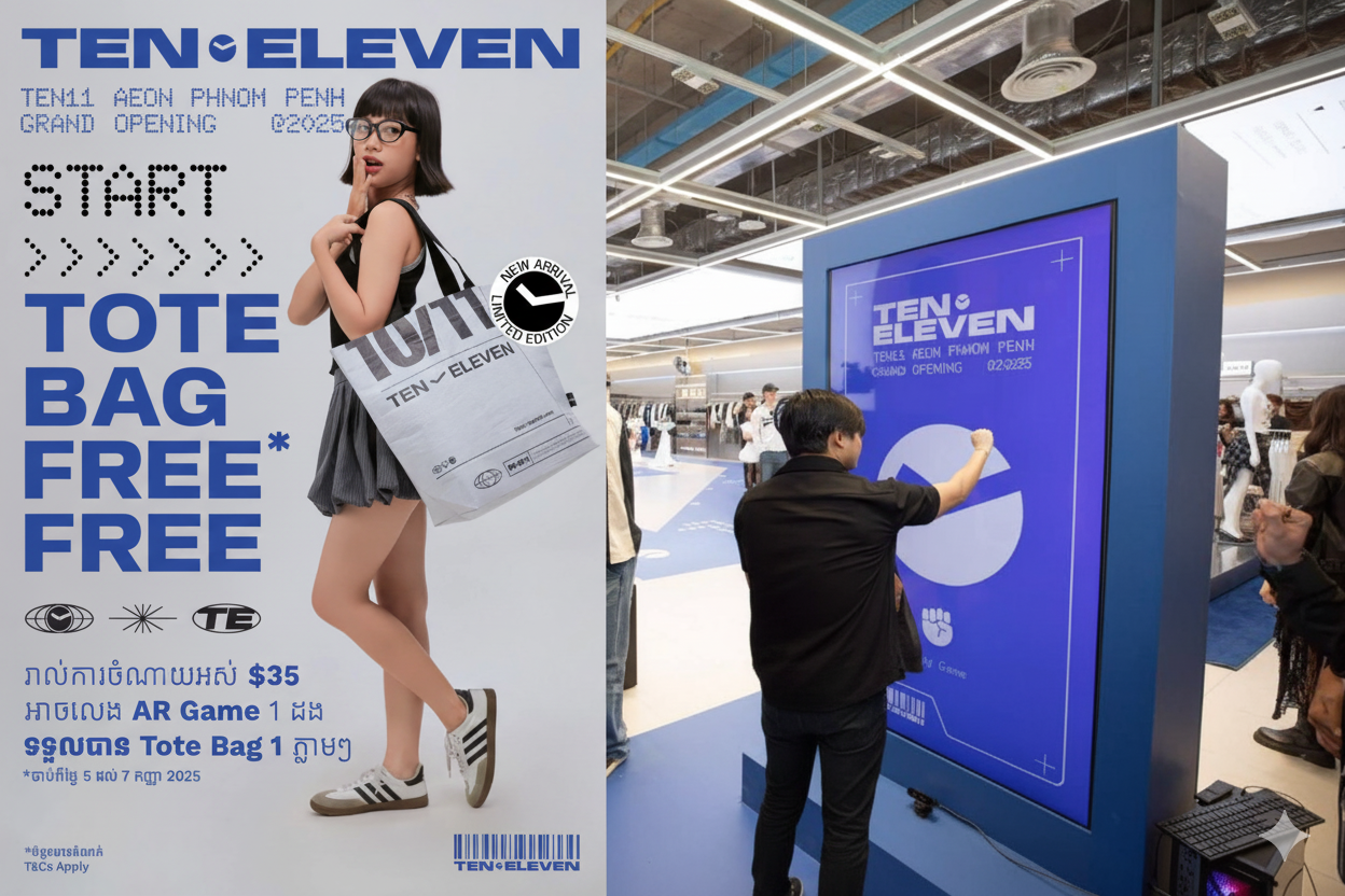 Case Study: TEN11 Boosts Foot Traffic with AR Mirror Game at Aeon Mall ...